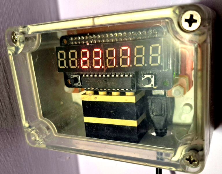 Raspberry Pi 7 Segment display – The Walrus Blog
